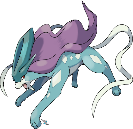 Suicune - Pokemon Suicune (515x501), Png Download