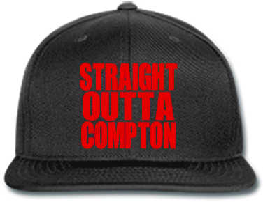 Straight Outta Compton - Baseball Cap (400x500), Png Download