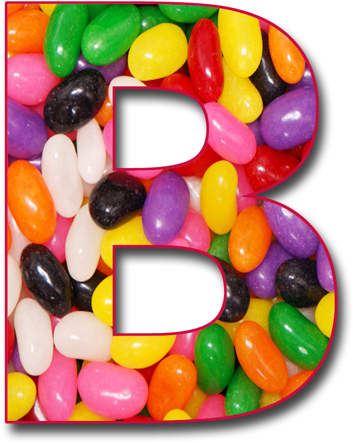 Download "jelly Beans" Png Free Scrapbook Alphabet Letters - Jelly Bean ...