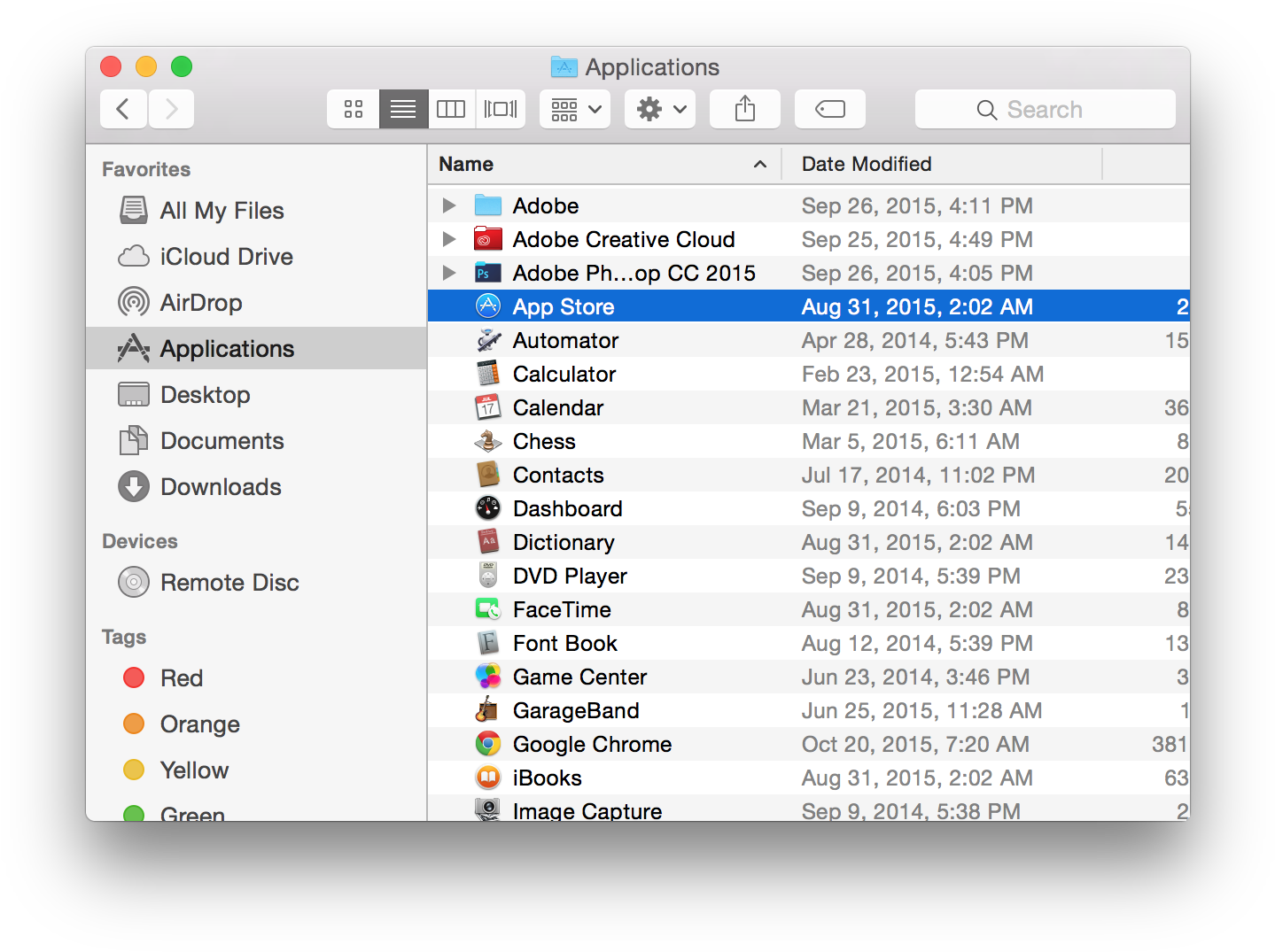 Launch The App Store From Your Applications List - Package (1470x1098 ...