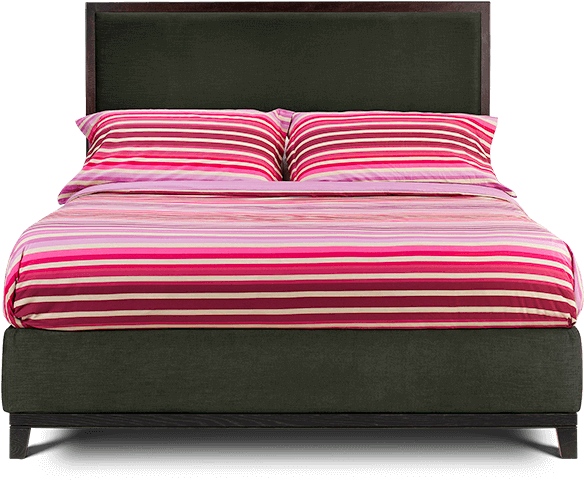 Beds - Png Transparent Pink Bed (722x500), Png Download