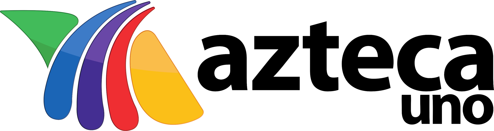 Azteca Trece Coming Azteca Uno - Logo Azteca 1 Png (2000x533), Png Download