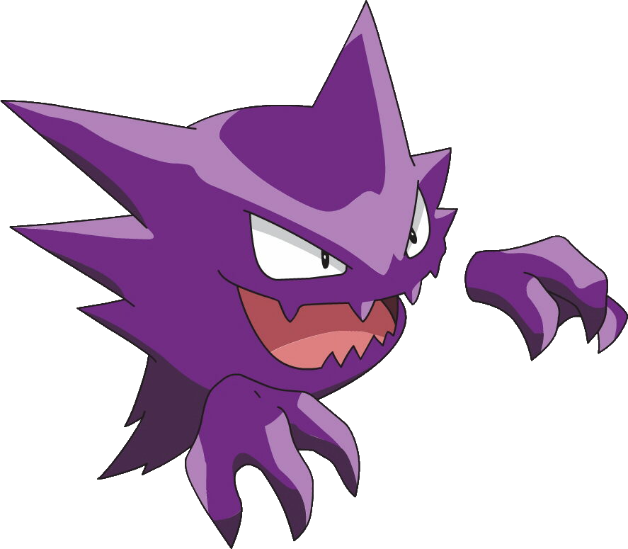 Download Haunter - Pokemon Haunter | Transparent PNG Download | SeekPNG