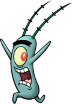 Download Hole Plankton Character Light - Plankton | Transparent PNG ...