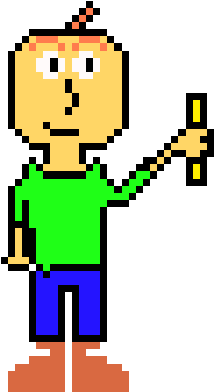 Download Baldi From Baldi's Basics In Education And Learning - Pixel ...