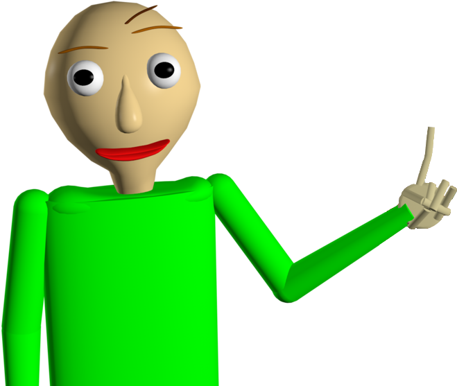 Download Baldi - Baldi Let's Go Camping | Transparent PNG Download ...