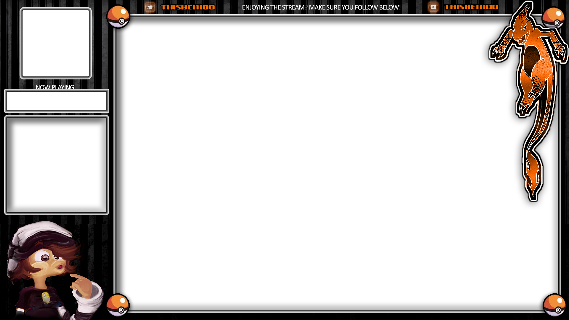 Download Share This - - Pokemon Twitch Overlay | Transparent PNG ...