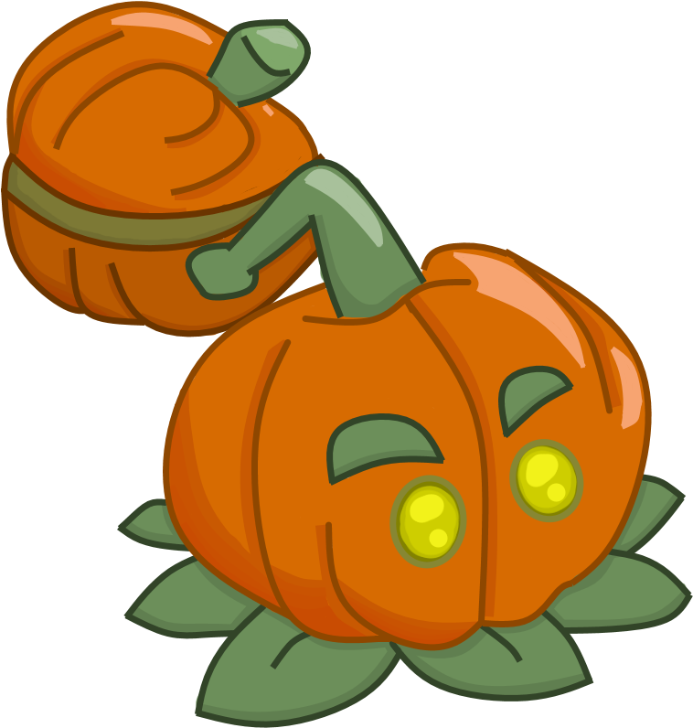 Pumpkin-pult - Plants Vs Zombies 2 Pumpkin Pult (1000x1000), Png Download