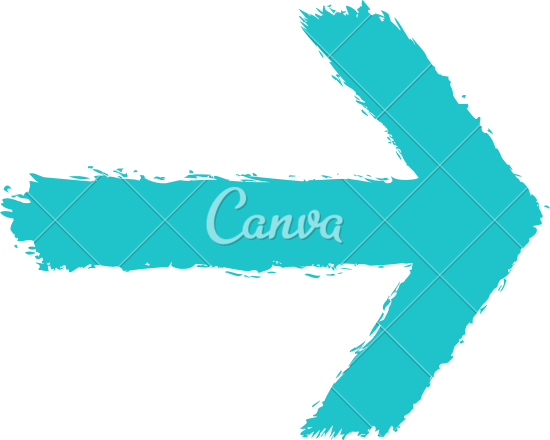 Download Drawn Arrow Brush Stroke - Brush Arrow Sign Vector ...