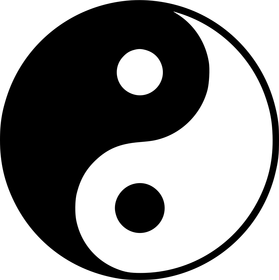 Yin Yang - - Yun And Yang Symbol (980x982), Png Download