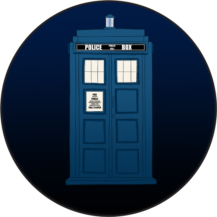 Home / Pin Back Buttons / Doctor Who / Tardis Pin Back - Tardis ...