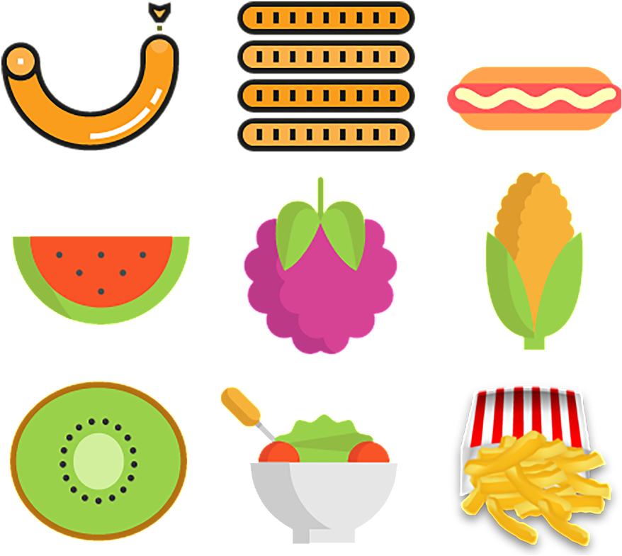 Brevity Of Fruit, Vegetable, Food And Food Pngicon (1024x1024), Png ...