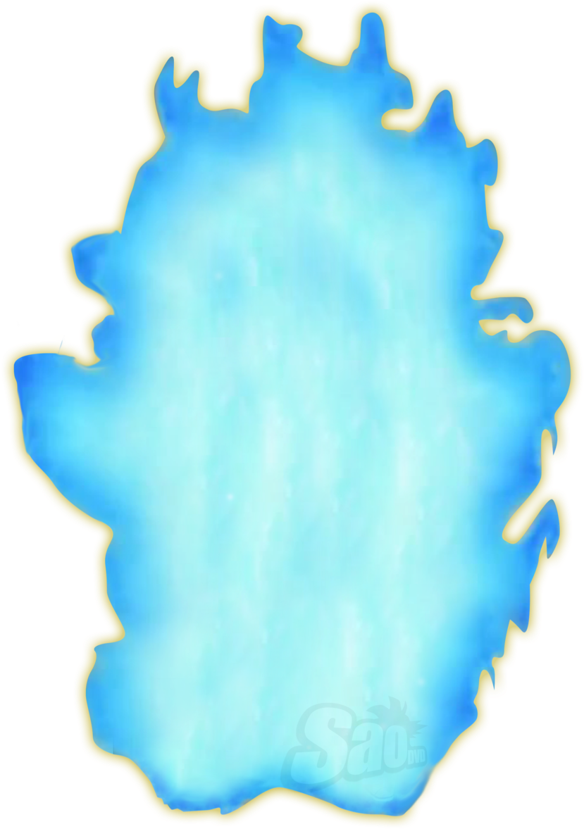 Dragon Ball Aura Png - Super Saiyan Blue Aura Png (1024x1178), Png Download