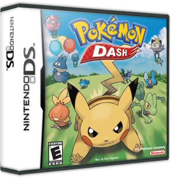 Pokémon Dash - Pokemon Dash Ds (587x598), Png Download