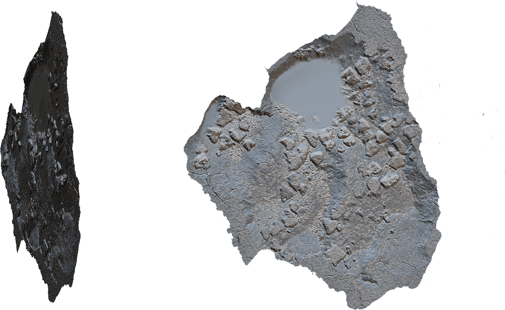 Damaged Road Pothole - Pothole Png (1920x1920), Png Download