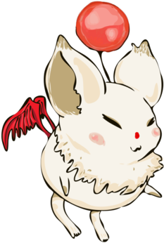 Moogle - Cartoon (674x518), Png Download