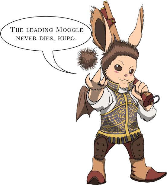 Moogle Final Fantasy 12 (600x692), Png Download