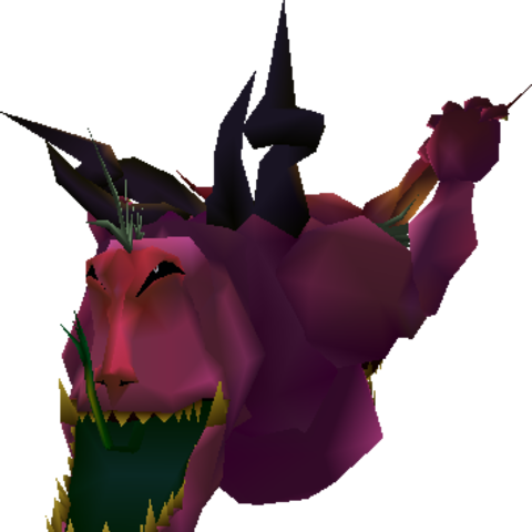 Typhon Ffvii Back - Typhoon (480x480), Png Download