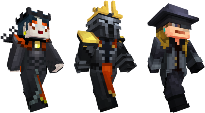 Minecraft Villain Skin (768x432), Png Download