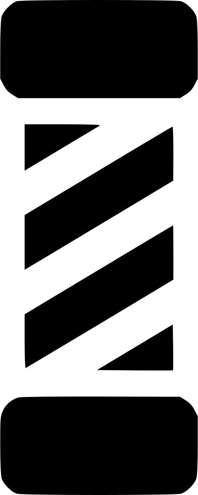 Download Sign Barber Shop - Monochrome | Transparent PNG Download | SeekPNG