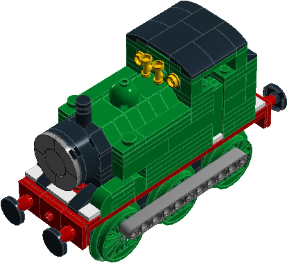 Download Thomas The Tank Engine Green Colored - Construction Set Toy ...