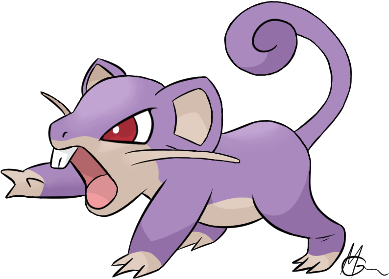 By Dracolein On Deviantart Image Library - Rattata Transparent (842x595 ...