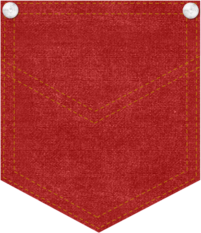 Red Pocket Photo Redpocket - Carmine (727x800), Png Download