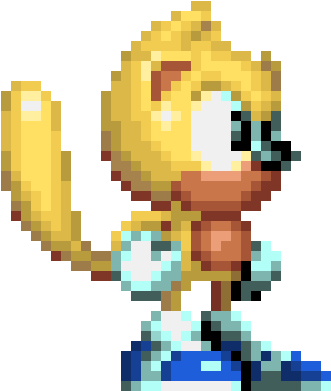 Image Result For Ray Sonic Mania Sprite - Sonic Mania Plus Ray (350x410 ...
