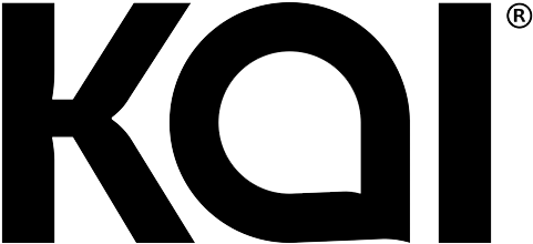 Kai Logo - Black-and-white (490x414), Png Download