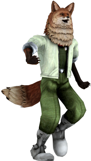 Super Smash Bros - Melee Fox Png (800x600), Png Download