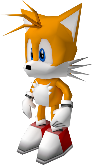 Download Zip Archive - Sonic Adventure Dreamcast Tails (750x650), Png ...