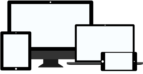 Download Vector Screen Responsive Free Download - Celular Tablet Pc Png ...