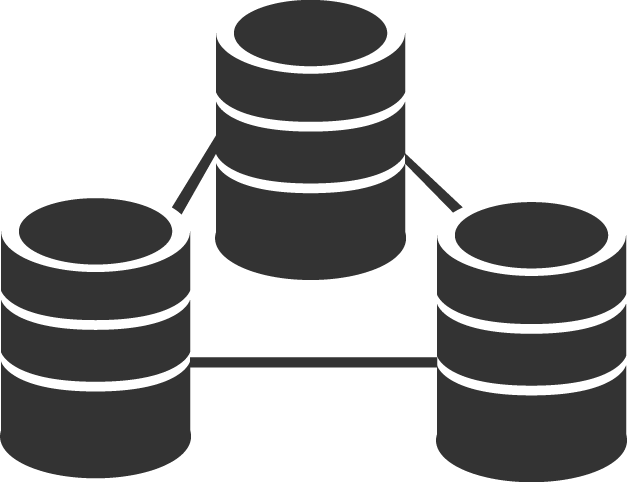 Step- 3 Architecture And Database Design - Database Image Black And ...
