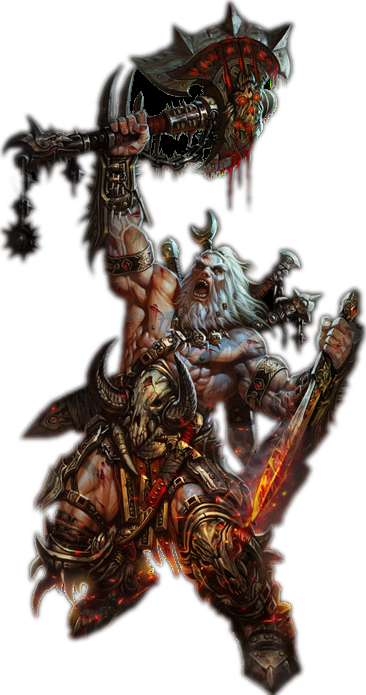 362188 Rendered Barbarian - Anaheim Convention Center (366x695), Png ...