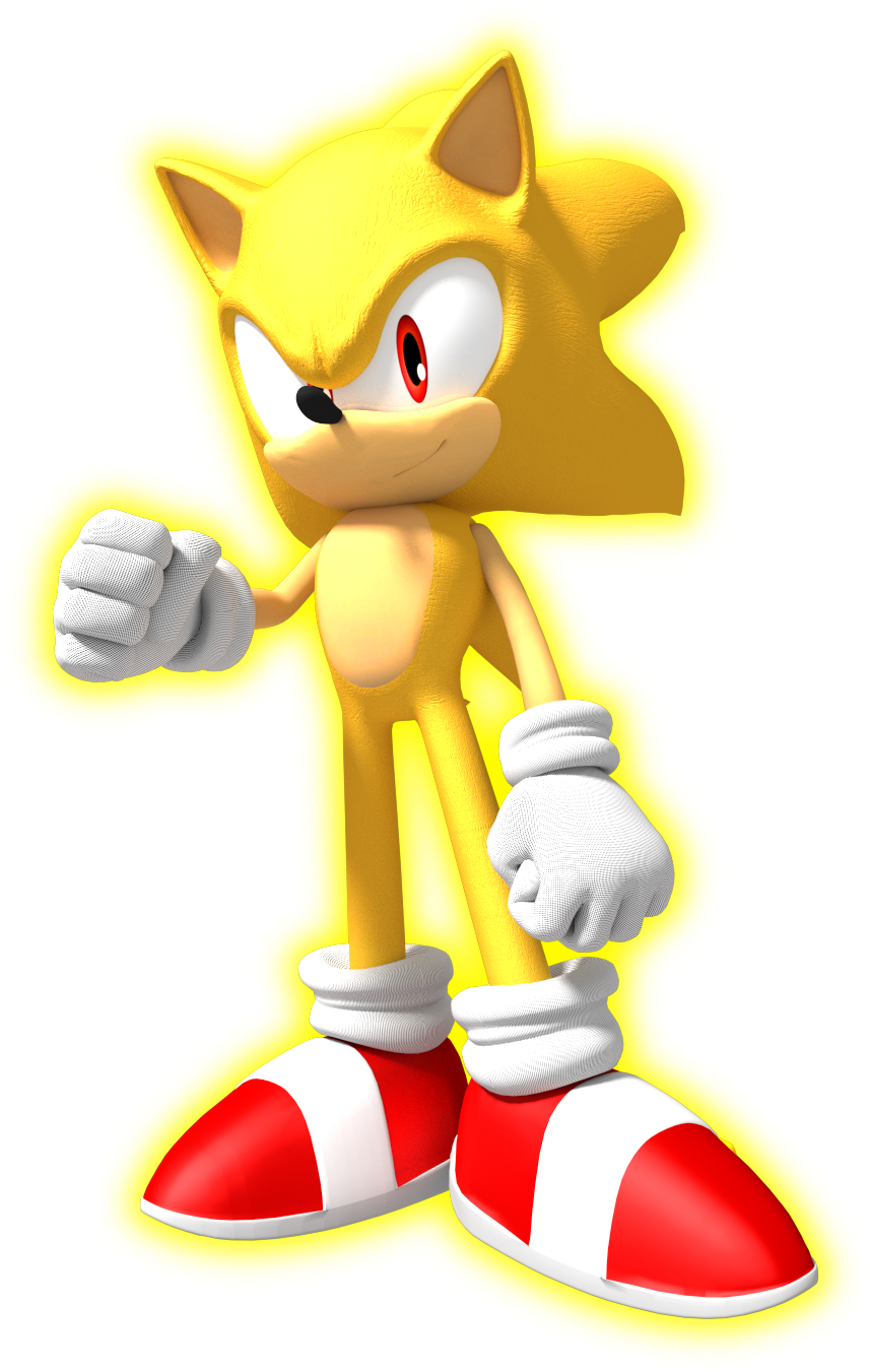 Download Supersonic - Super Sonic From Sonic The Hedgehog | Transparent ...