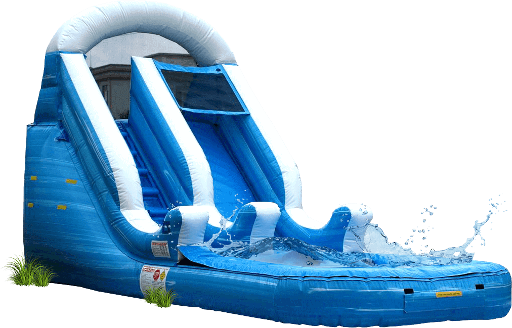 Water-slide - Water Slide (1012x649), Png Download