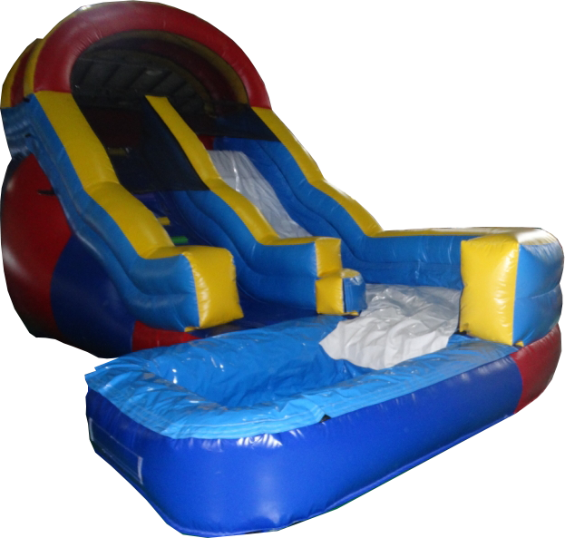 Water Bump N Curve Slide Jumping Things - 18 Curve Water Slide (623x593 ...