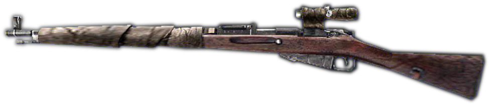Download Scoped Mosin-nagant Side Fh - Mosin Nagant Sniper Png ...
