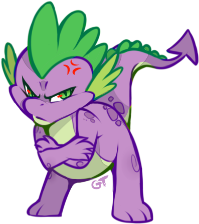 Angry Spike By Geotalon - Anger (421x473), Png Download