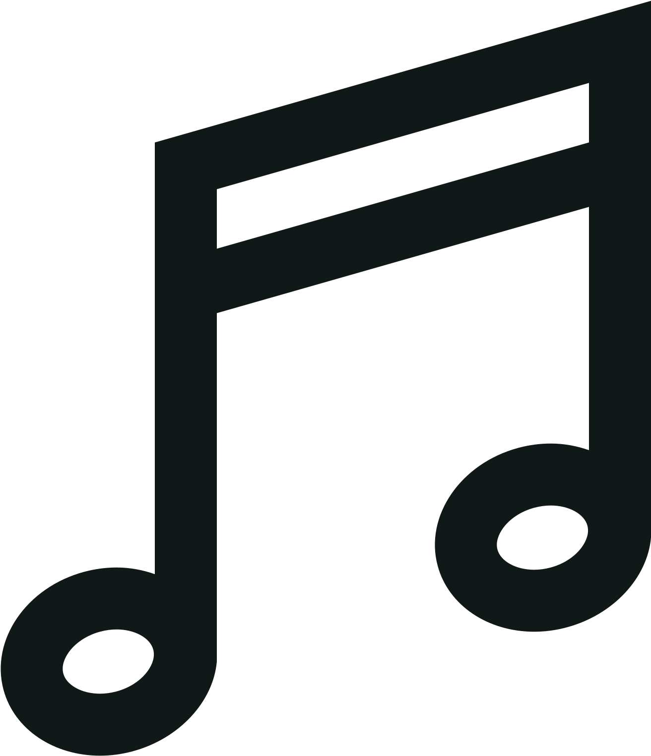 Open - Music Note Outlines (2000x2000), Png Download