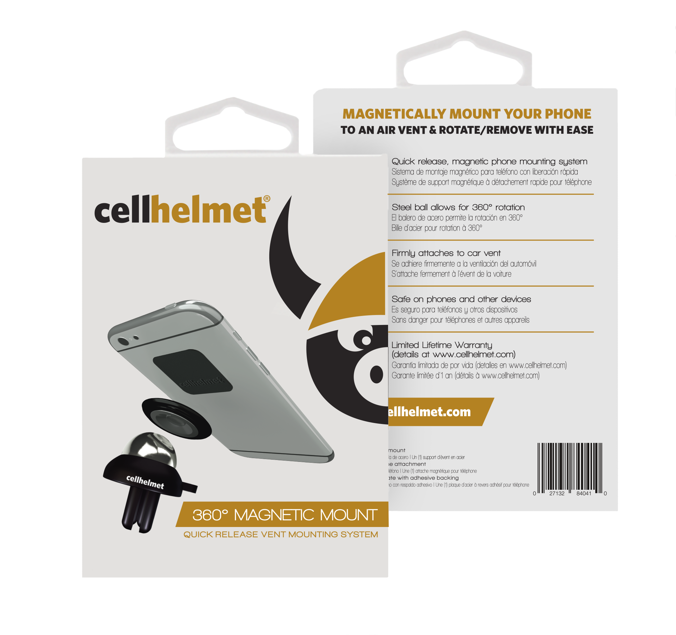 360° Magnetic Mount - Cellhelmet Magnetic Mount (2179x2046), Png Download