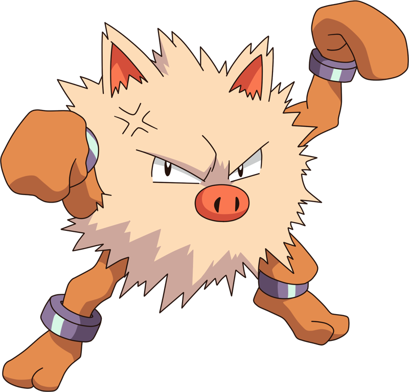 0 Yorum - Pokemon Primeape Png (800x766), Png Download