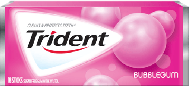 Trident Gum Bubble Gum - Trident Bubble Gum (650x650), Png Download