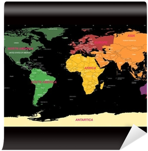 Download Detailed World Map With Names Of Continent And Countries ...