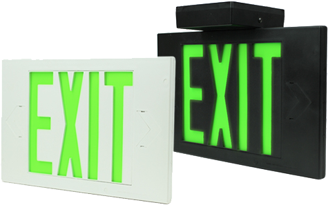 This Results In An Unreadable And Unsafe Exit Sign - All-pro Emergency ...
