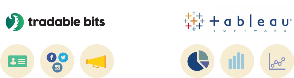 Tableau Integration - Tableau Software (1054x336), Png Download