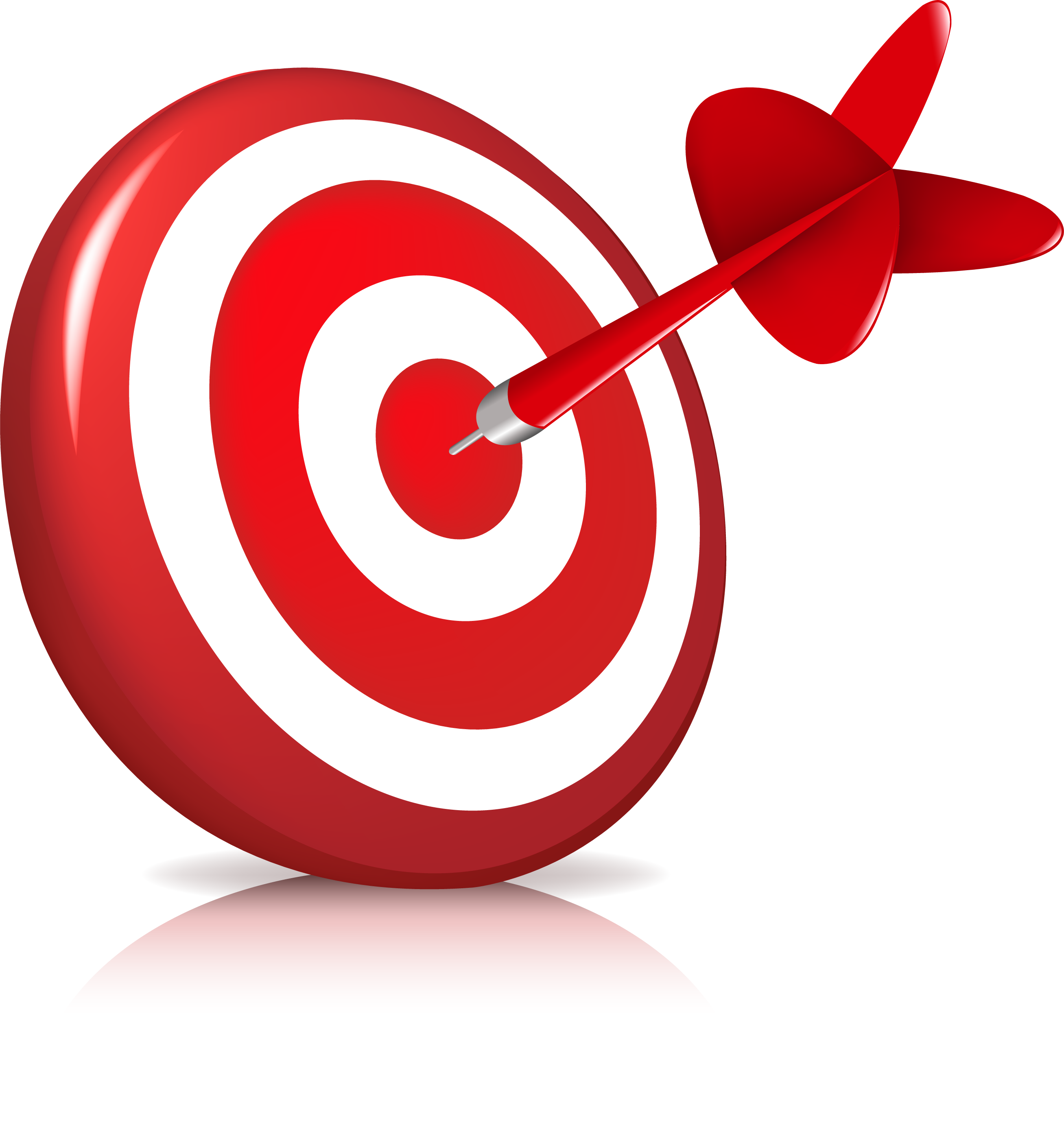 Focus Clipart Aim Objective - Clipart Goals (2615x2755), Png Download