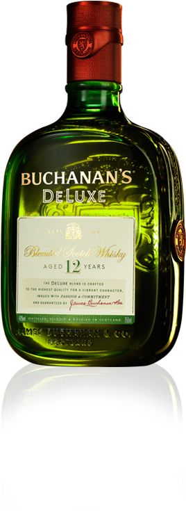 Buchanan's® 12 Deluxe - Buchanans Scotch 12 Year 750ml (291x744), Png ...