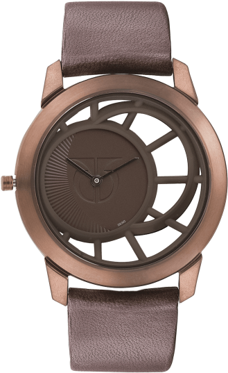 Titan Edge Men Leather Watch - Titan Edge Collection (444x600), Png ...