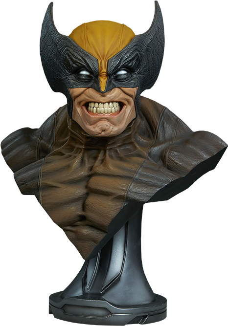 Download Marvel Life-size Bust Wolverine - Wolverine Bust | Transparent ...